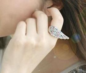 Angel Wings Diamond Ring on Luulla